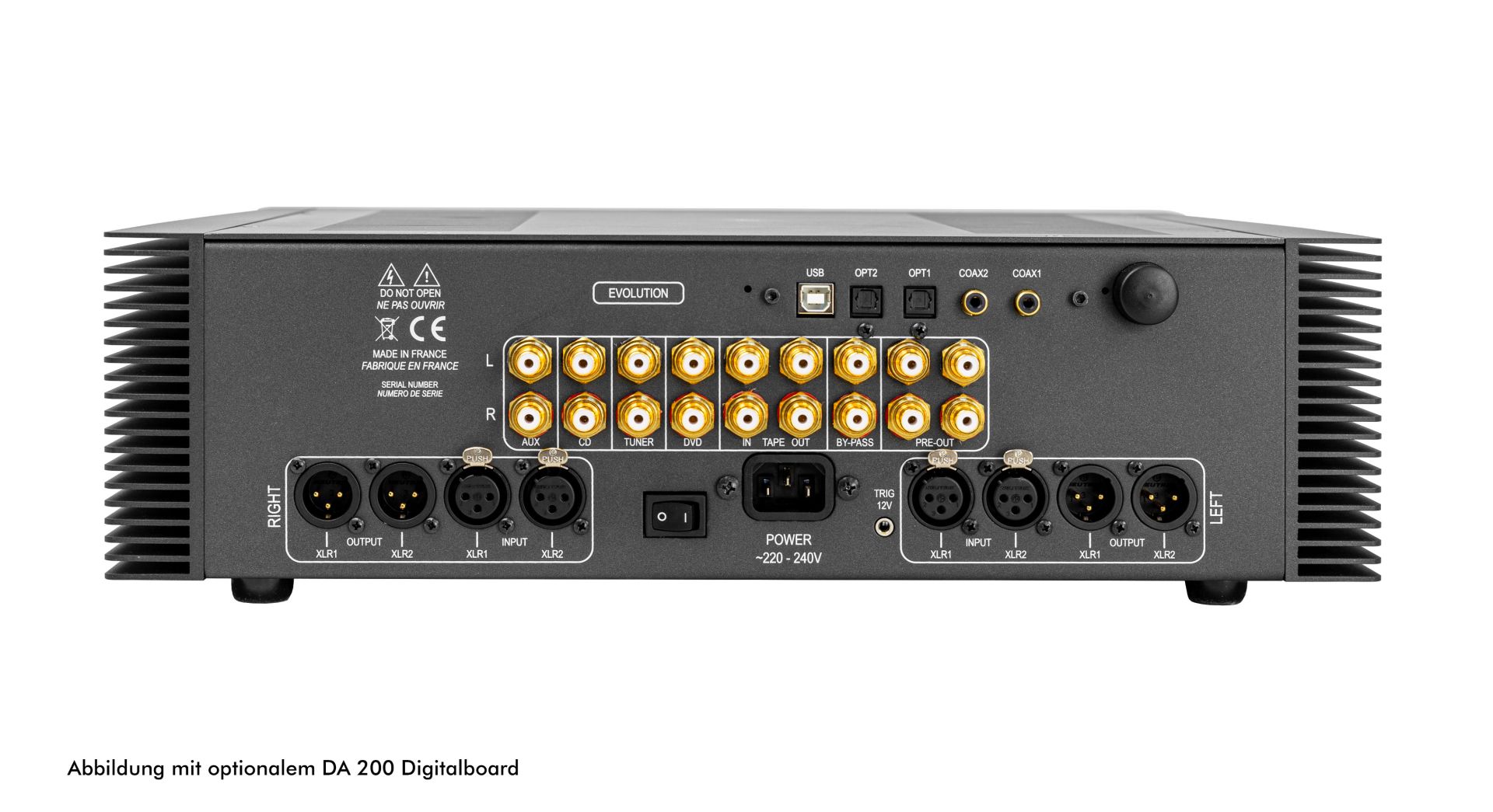 ATOLL PR 400 Evolution Referenz Vorstufe | Schwarz | SW12147.2